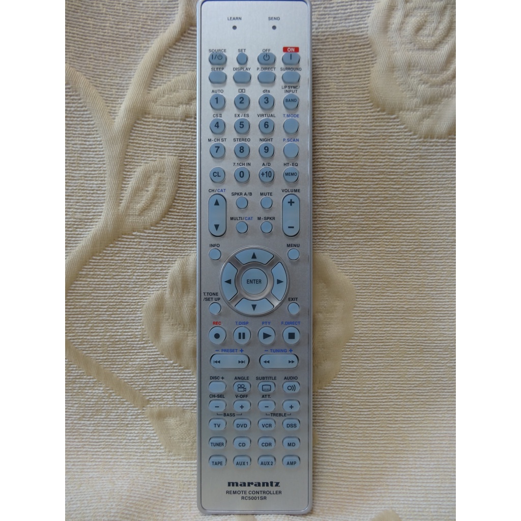 Marantz RC-5001SR AV環繞擴大機學習型遙控器 | 蝦皮購物