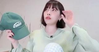 Caps 』💝韓國連線 iu 宋喬慧同款 emis 帽子 EMIS字母刺繡 橫線款 emis 棒球帽 可調節 老帽 | 蝦皮購物