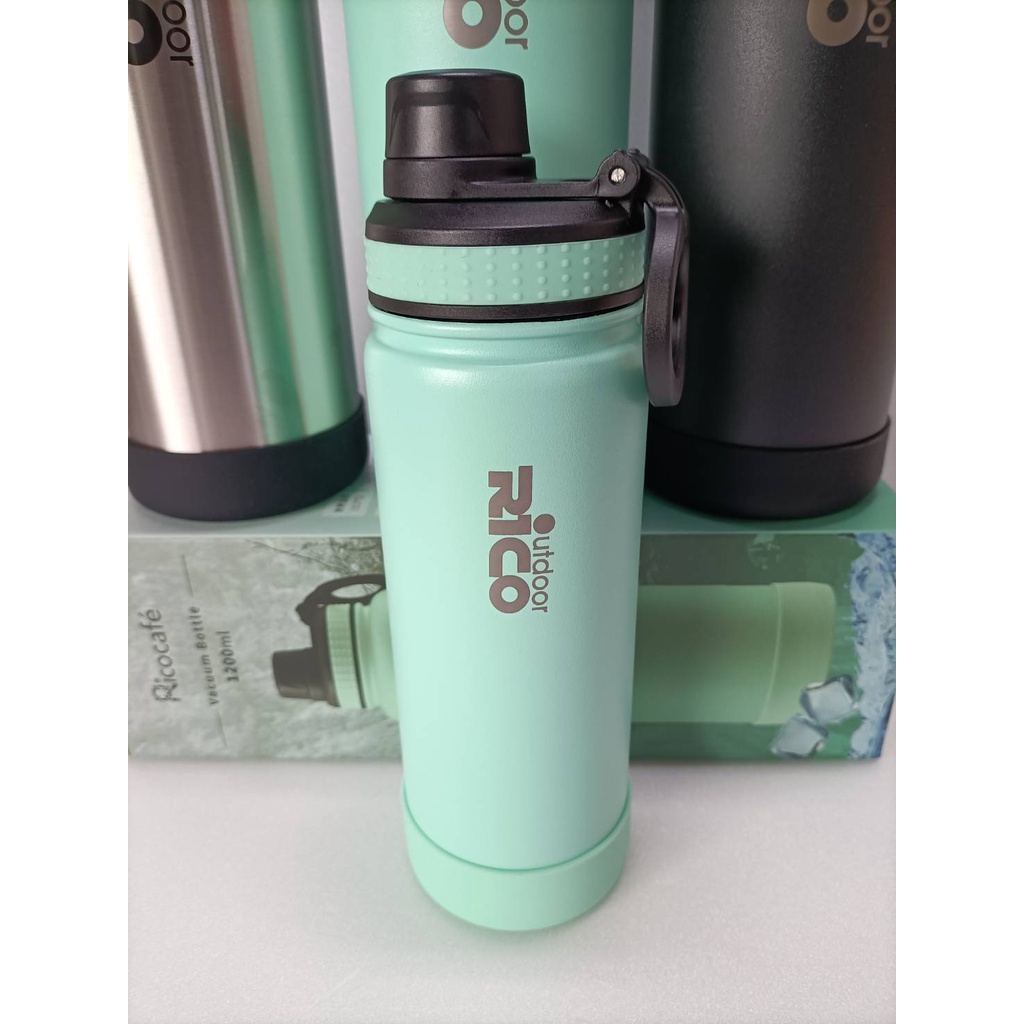 【RICO】 316真空旋蓋廣口瓶 不鏽鋼保温杯 真空杯 保溫杯 保温瓶 真空保温杯瓶 550ml/1200ml 一入 | 蝦皮購物