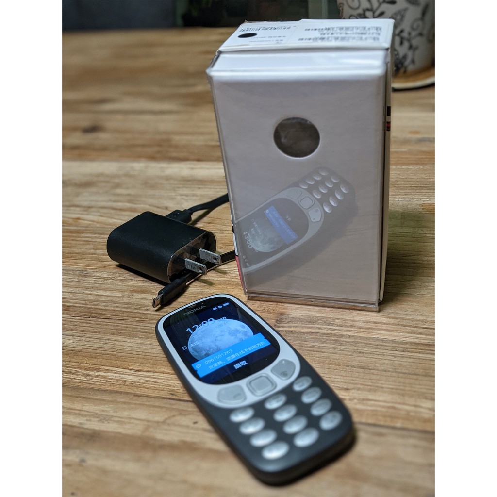 NOKIA 3310 3G版 時代的眼淚 特別的收藏 盒裝完整 灰色 | 蝦皮購物
