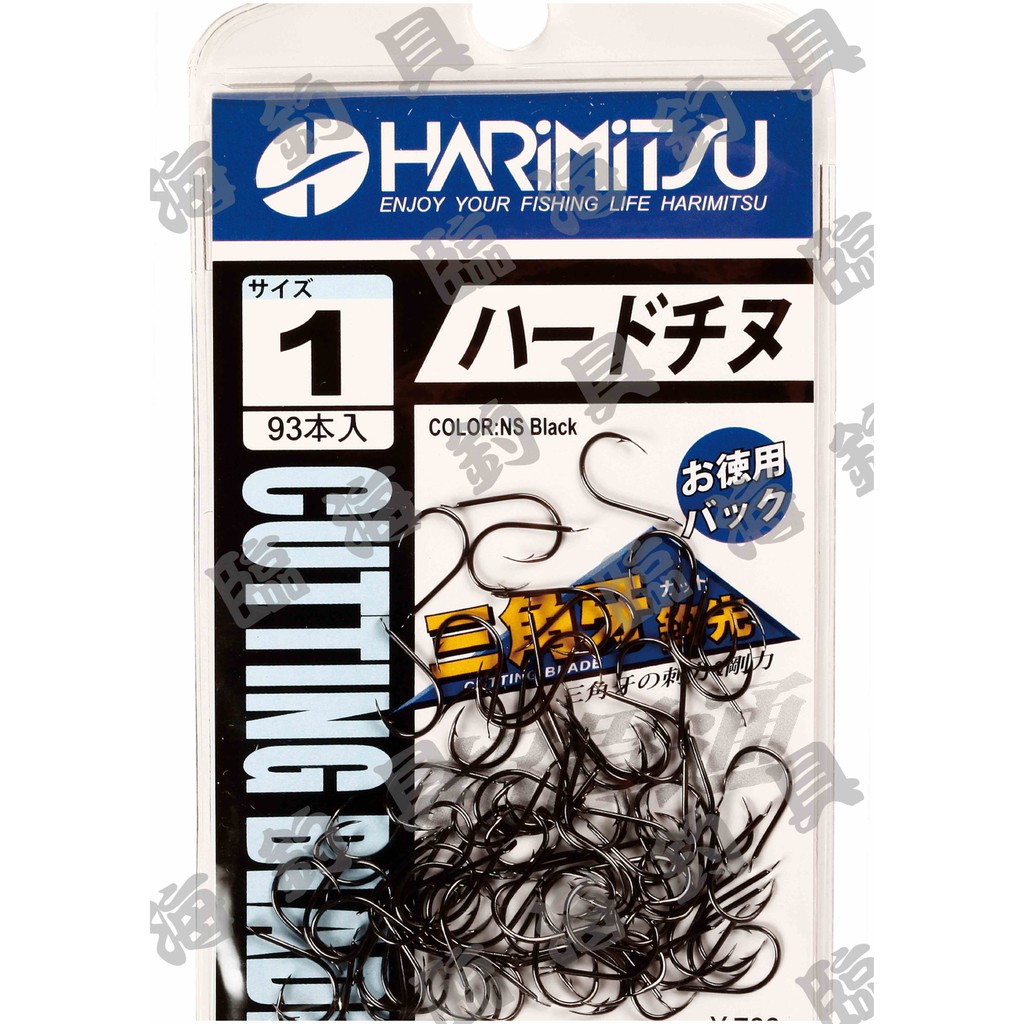 臨海釣具 24H營業 HARIMITSU ハードチヌ(NSB) 大包裝 千又 三角牙鉤尖 | 蝦皮購物
