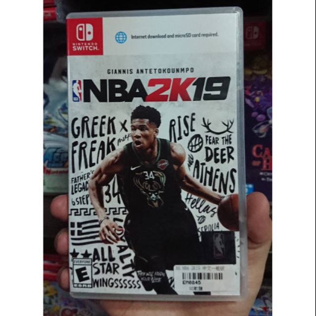【二手商品】NS Switch遊戲 美國職業籃球 NBA 2k19 中文版 | 蝦皮購物