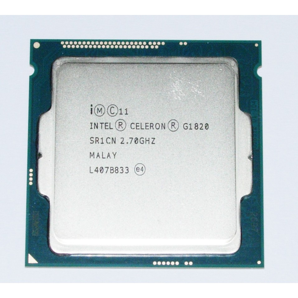 【大媽電腦】Intel Celeron Dual-Core G1820 1150腳位 雙核心CPU 2.7G | 蝦皮購物