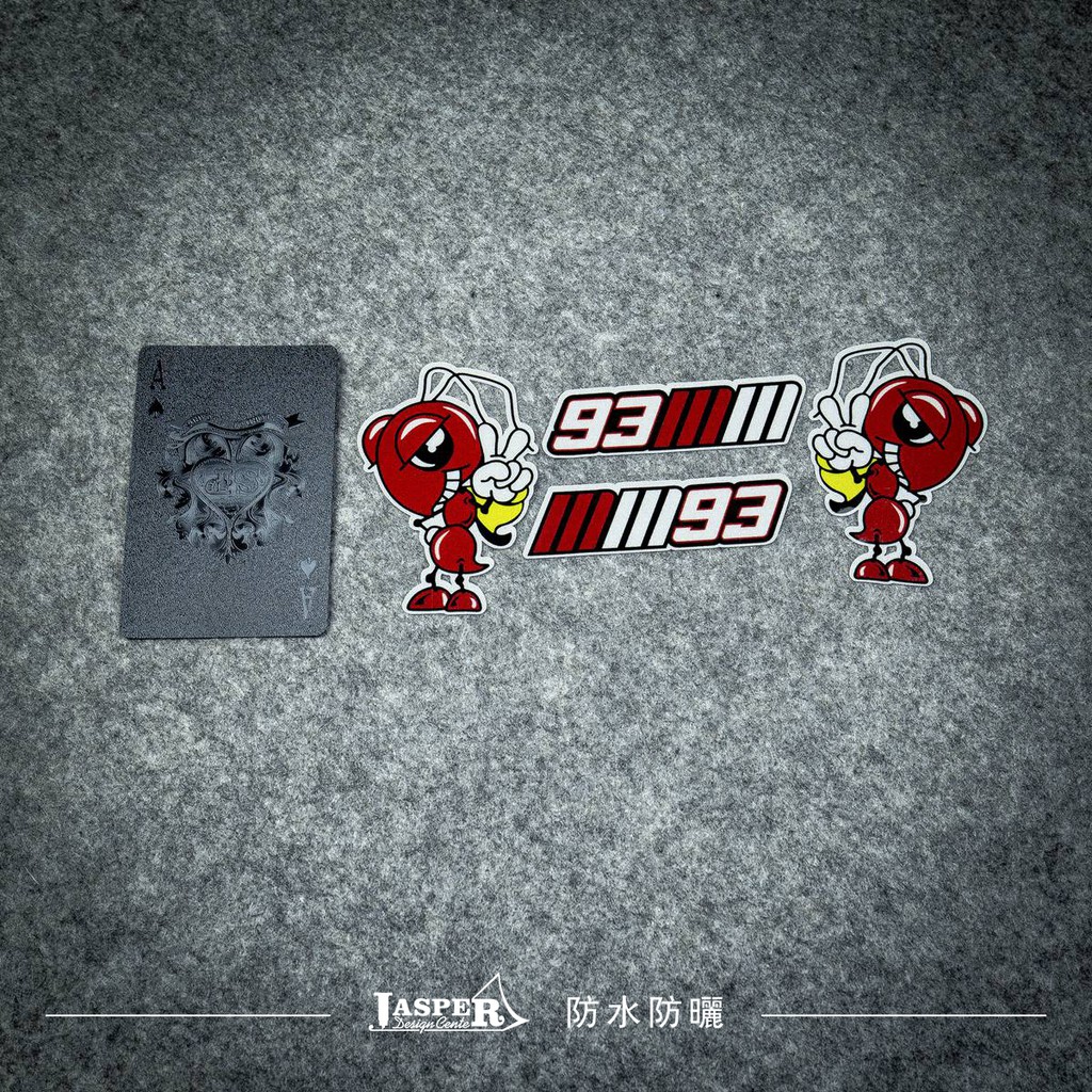 MM93 Marc Marquez 93 反光車貼 防水 馬坤斯 MOTOGP車手 車身反光貼紙 | 蝦皮購物