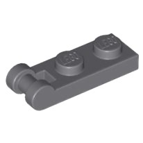 樂高 LEGO 深灰色 1x2 薄板 握把 附把 薄片 薄磚 60478 4521187 Gray Plate bar | 蝦皮購物