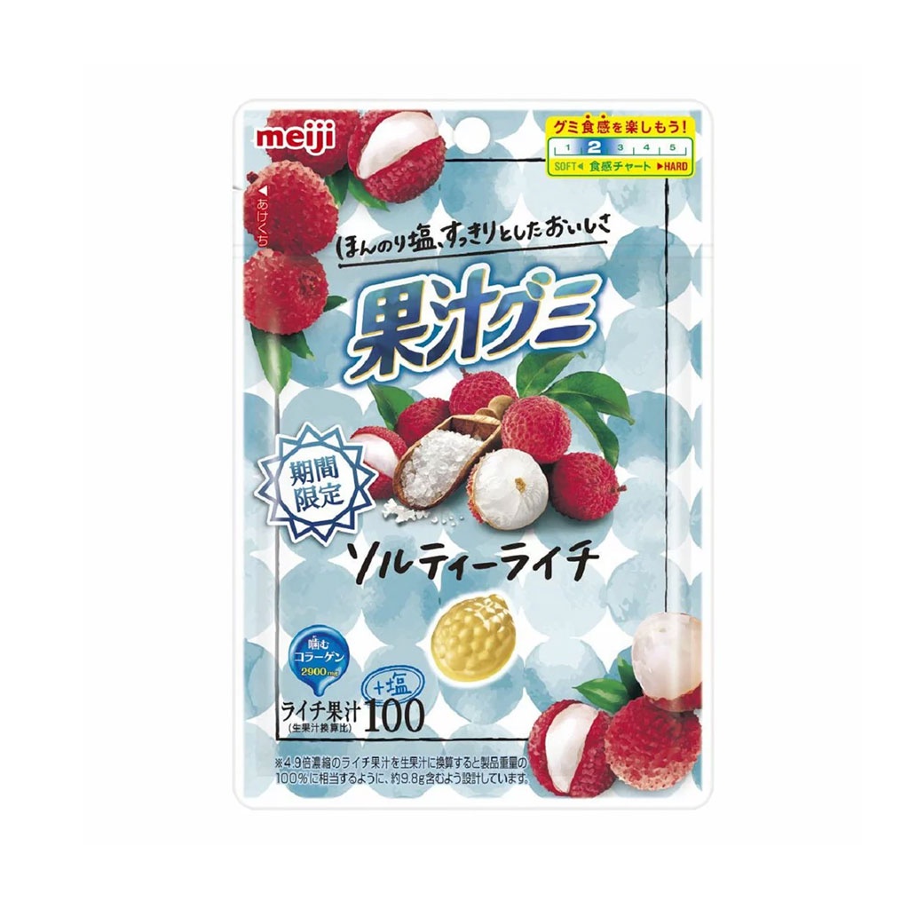 明治 果汁軟糖 荔枝日本 明治Meiji 100%果汁QQ軟糖 | 蝦皮購物