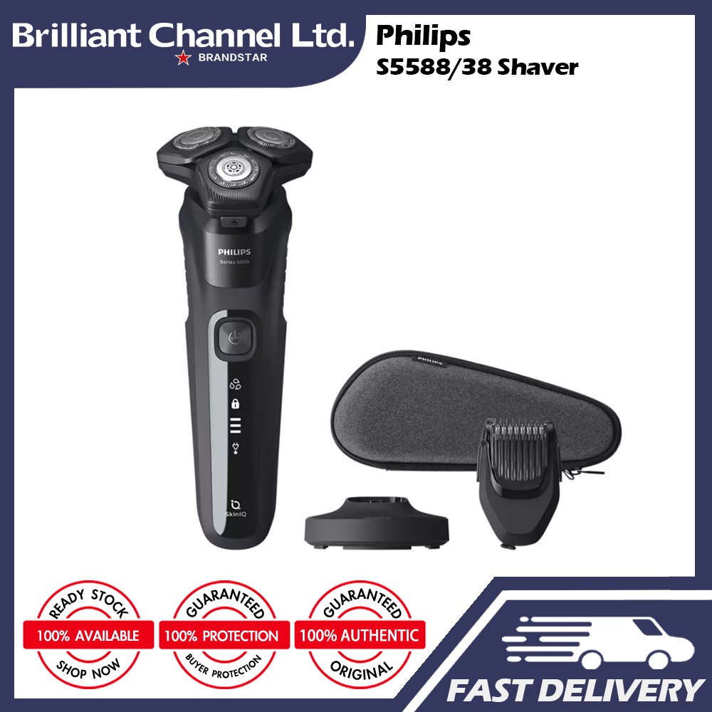Philips S5588 / 38 Shaver series 5000 乾濕兩用電鬍刀 | 蝦皮購物