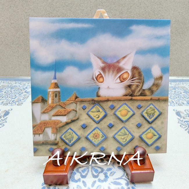 wachifield-dayan(瓦奇菲爾德,達洋)~全新品MONOART貓咪兔子彩繪瓷磚(安達魯西亞) | 蝦皮購物