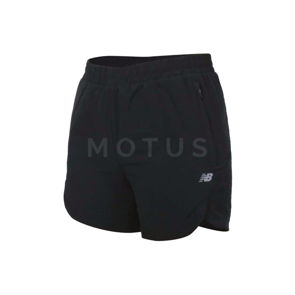 Motus | New Balance 女 4吋 涼感 運動短褲 黑 6872220189 | 蝦皮購物