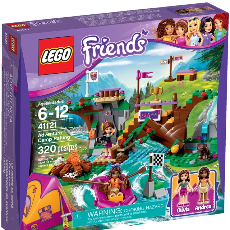 【積木樂園】樂高 LEGO 41121 Friends系列 冒險營泛舟 | 蝦皮購物