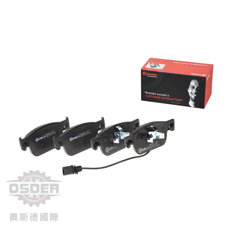 【奧斯德VAG】 8W0698151AF AUDI A4 A5 B9 剎車 煞車 來令片 剎車皮 前 義大利BREMBO | 蝦皮購物