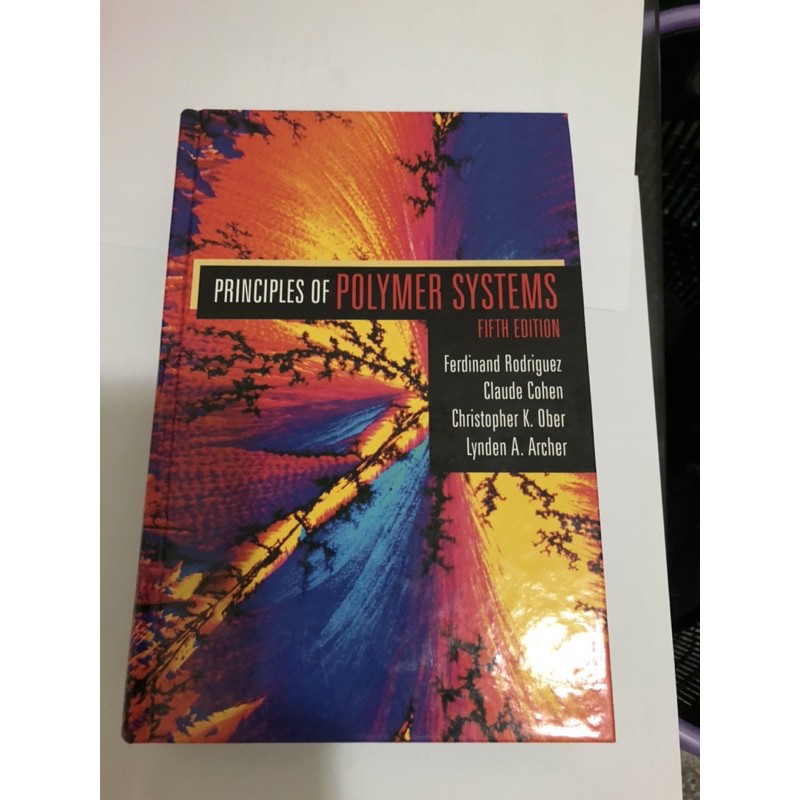 二手書/原文書/高分子化學 Principles of Polymer Systems 5th Edition | 蝦皮購物