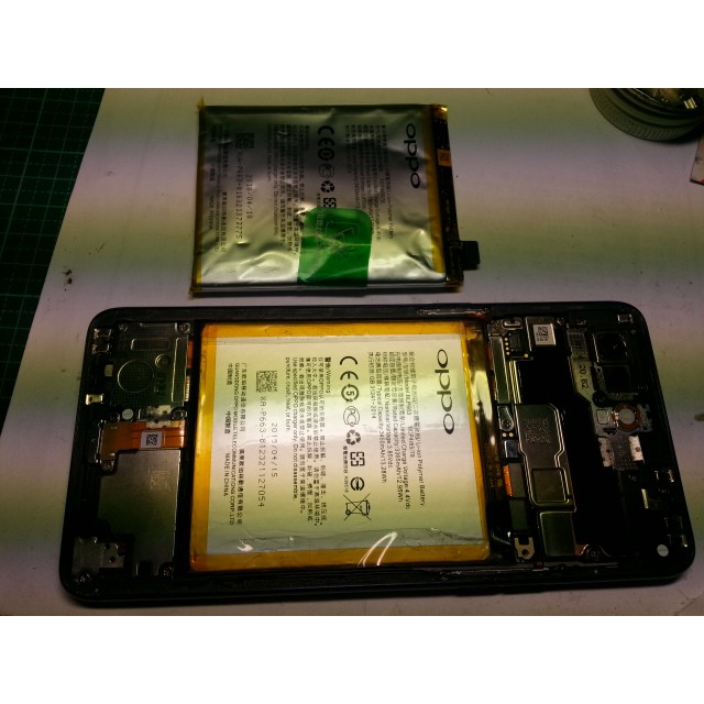 【有成通信】（電池更換） OPPO R15（BLP663） 斷電 待機時間短 很快就沒電 電池膨脹 | 蝦皮購物