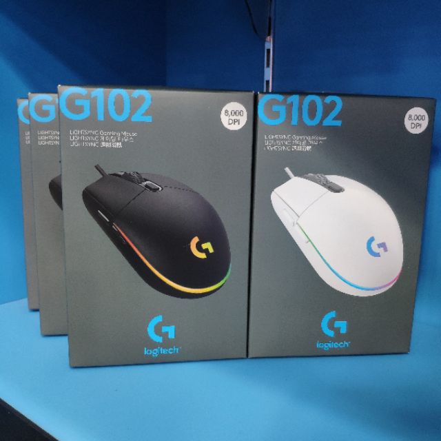 全新未拆台灣公司貨 羅技 Logitech g102 1代2代 | 蝦皮購物