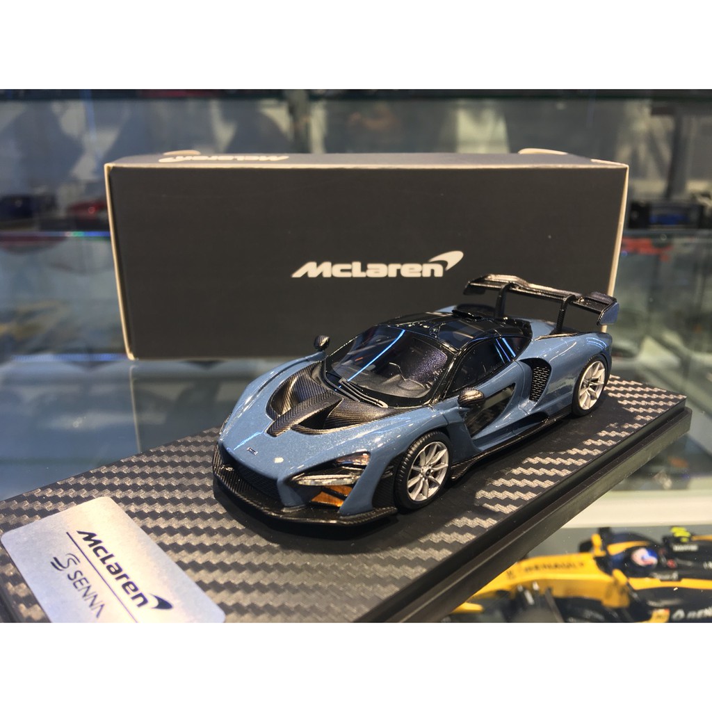 吉華科技＠原廠 McLaren Senna Scale Model Victory Grey 1/43 | 蝦皮購物