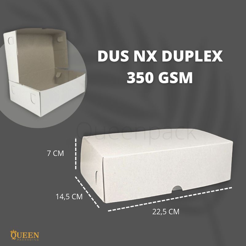 DUS DUPLEX NX 350 GSM BOX DUPLEX NX 350 GSM 零食盒紙板蛋糕濕紙板雙面紙板 | 蝦皮購物