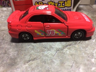 Tomica subaru hello kitty 組立 | 蝦皮購物