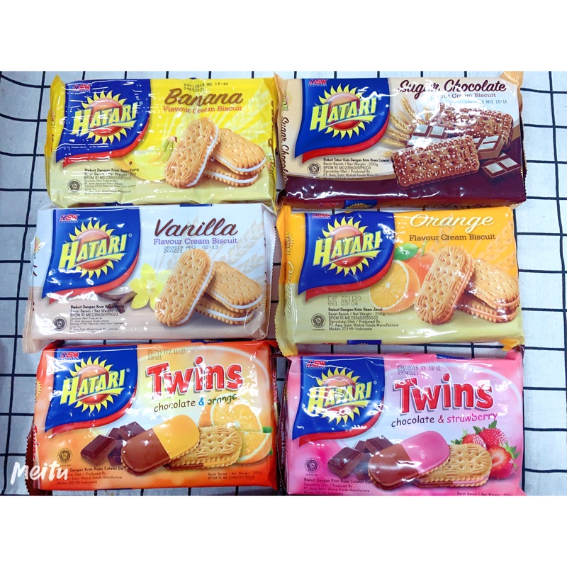 印尼 🇮🇩ASW HATARI BISCUIT夾心餅乾 | 蝦皮購物