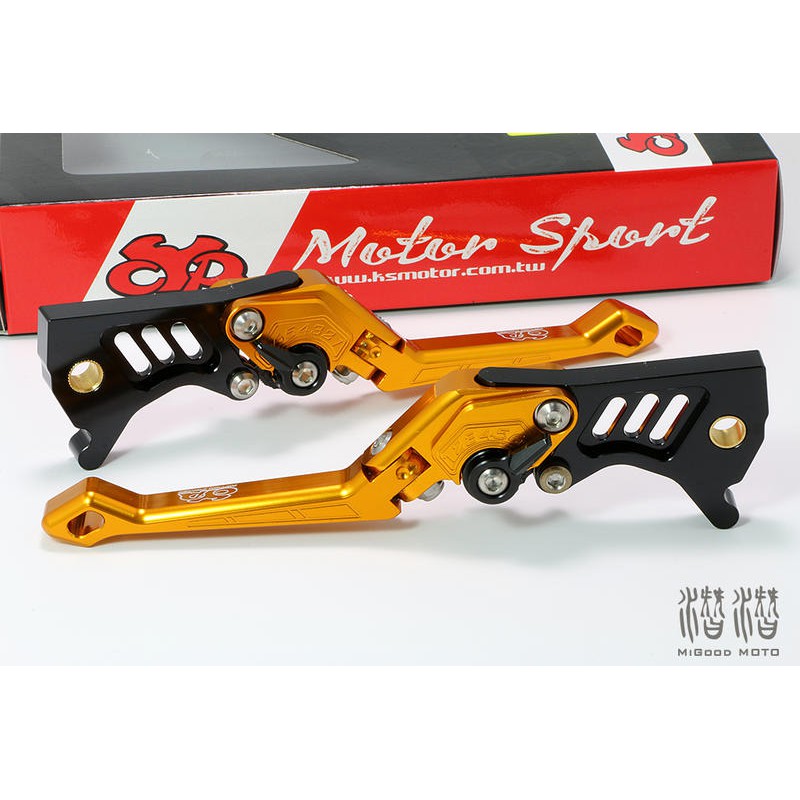 【潛潛】 CYR 煞車拉桿 七段可調 可折 適用 五代戰 四代戰 BWS R S MAX FORCE ABS 彪虎 金色 | 蝦皮購物