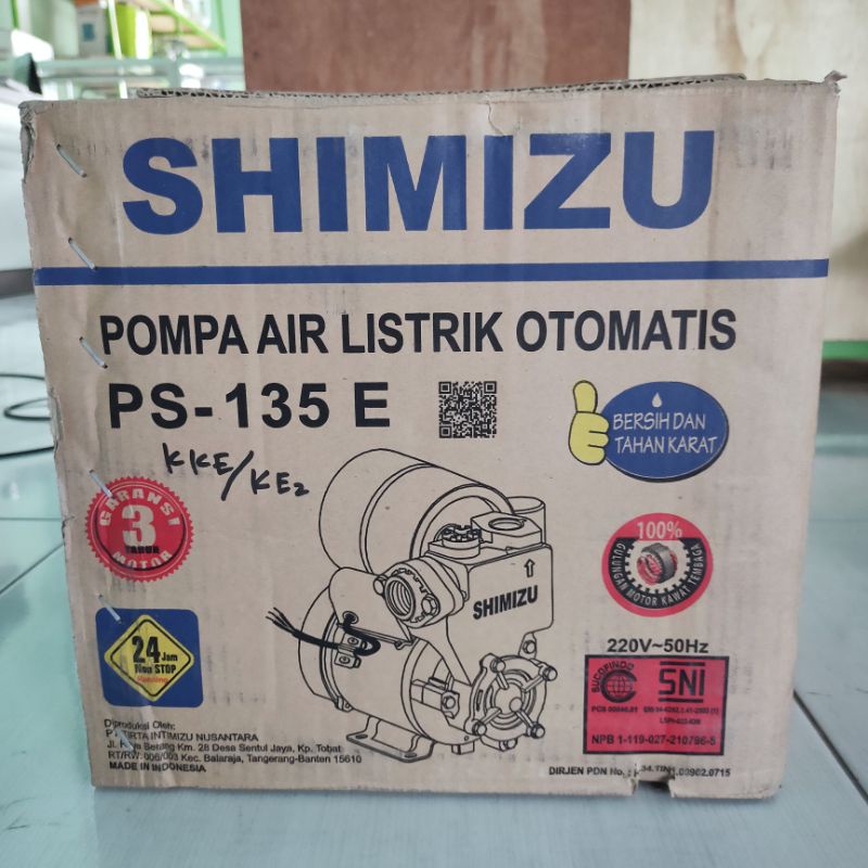 Shimizu PS 135e 水泵自動電動水泵 | 蝦皮購物