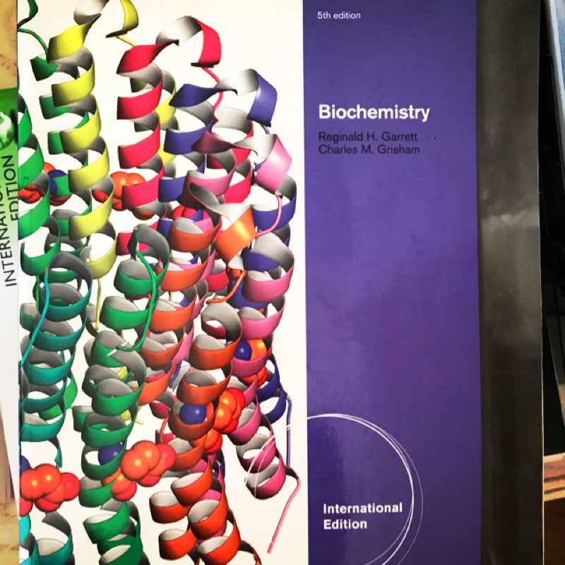 Biochemistry, Reginald H. Garrett; Charles M. Grisham, 5th | 蝦皮購物