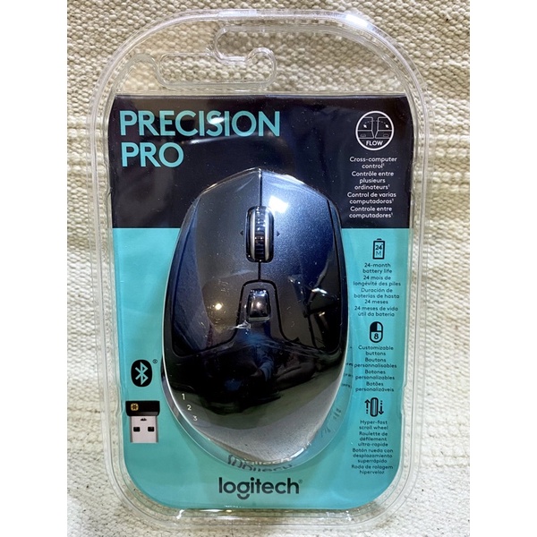 [全新現貨]羅技Logitech M720(PrecisionPro) 多工無線藍芽滑鼠 | 蝦皮購物