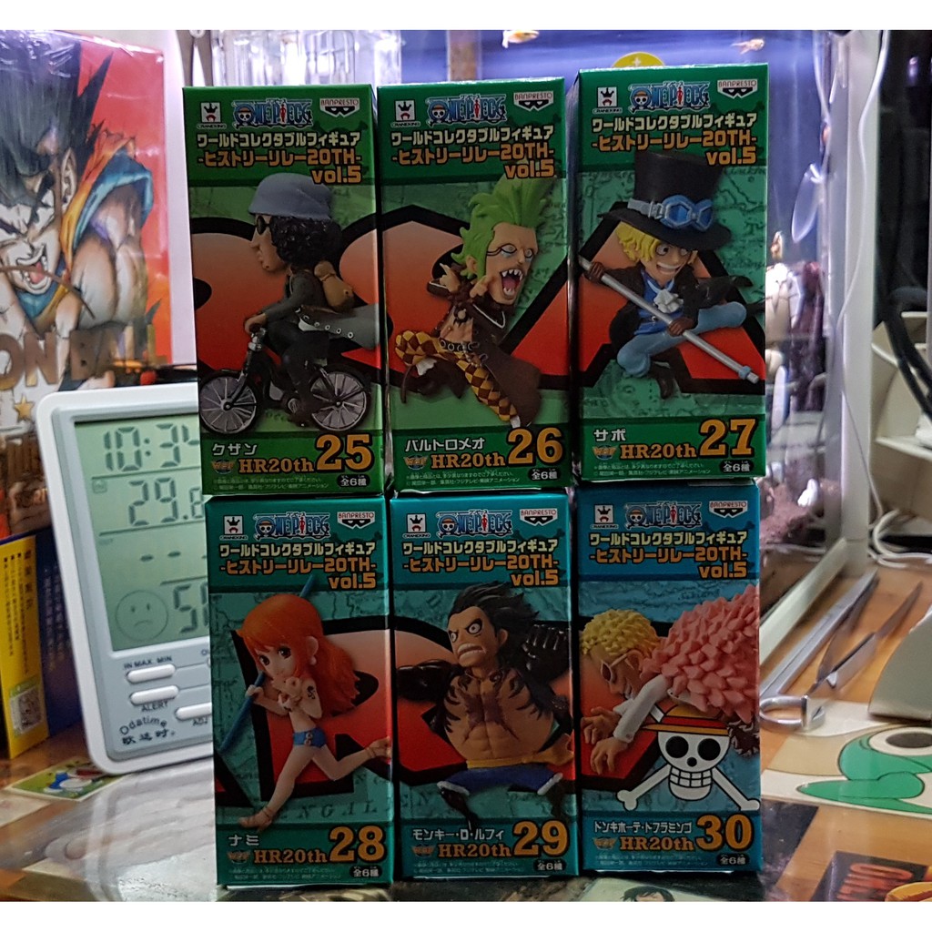 WCF 代理版 海賊王 跑跑人 VOL.5 5款 沒有娜美 | 蝦皮購物