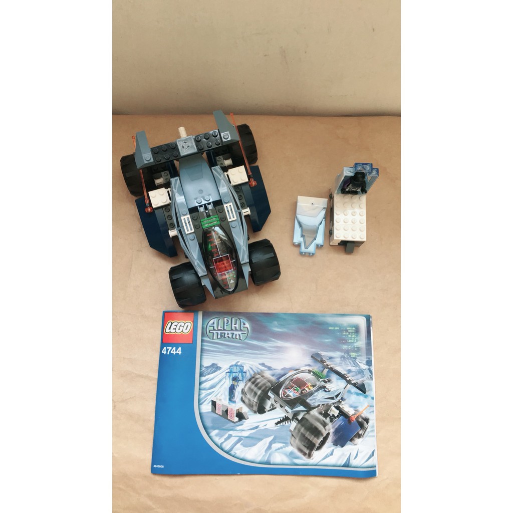 樂高 Lego 4744 Alpha Team 凍土追蹤號(極地任務/雪地可參考) | 蝦皮購物
