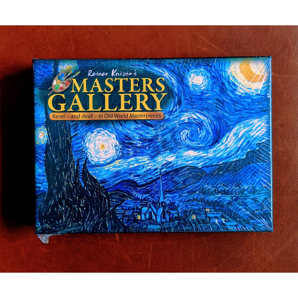[桌遊] 大師藝廊(現代藝術卡片版) Masters Gallery | 蝦皮購物