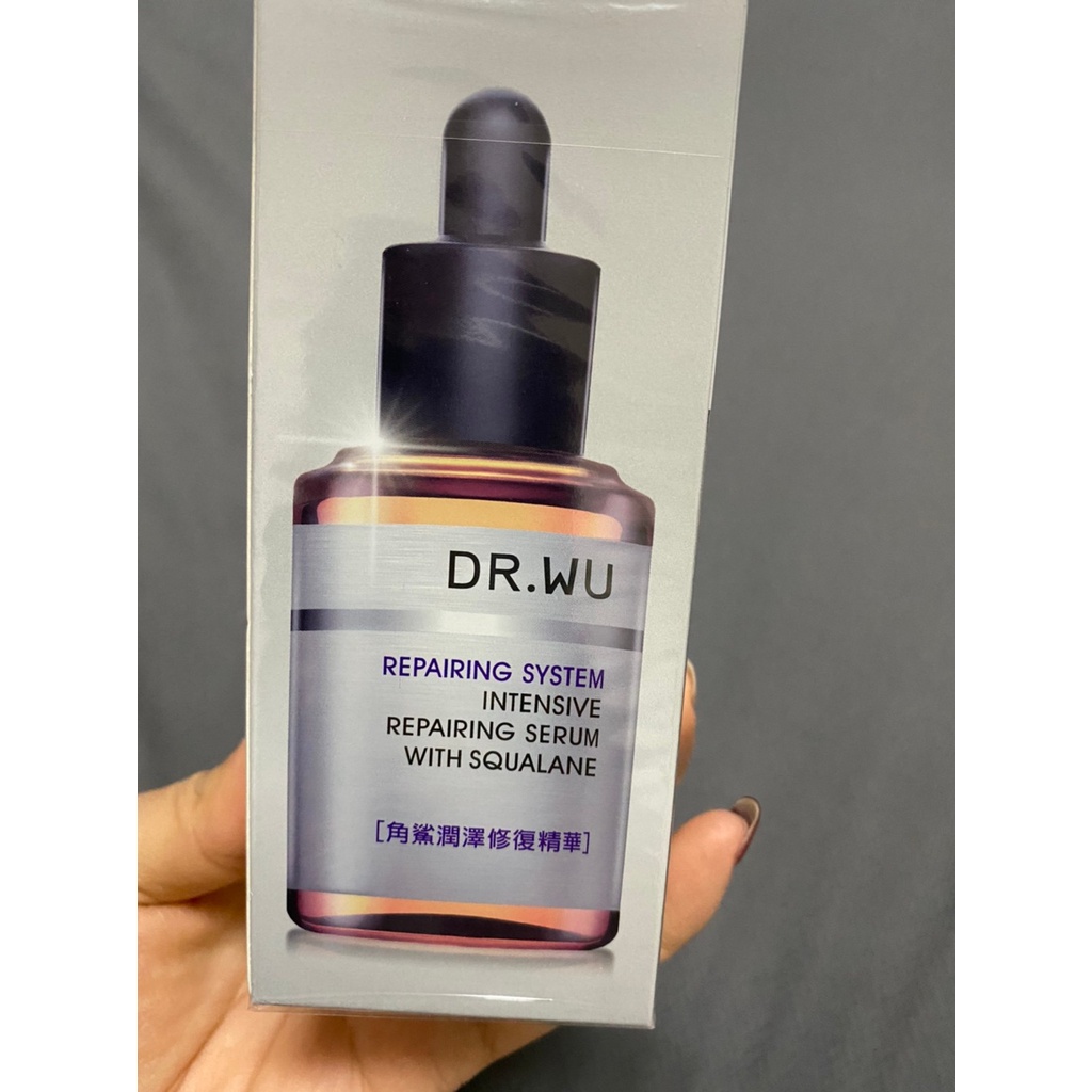 DR.WU 達爾膚 角鯊潤澤修復精華 30ml 角鯊~可集點 | 蝦皮購物