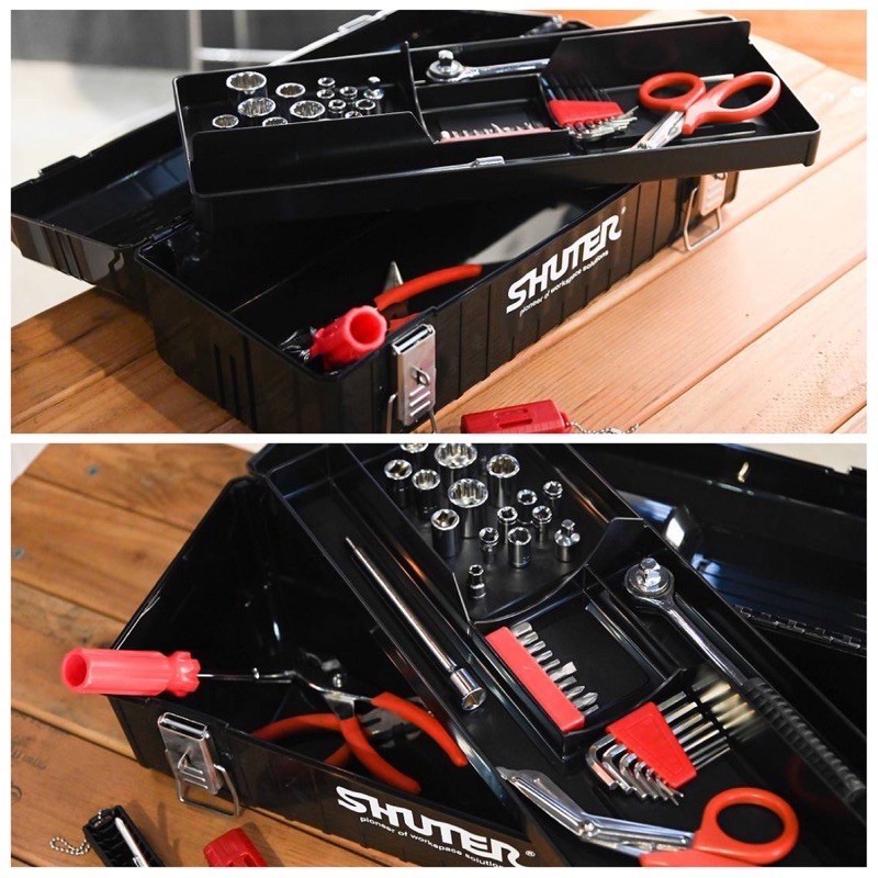 樹德 塑鋼專業用工具箱 TB-611/TB-402 收納箱 手提箱 五金零件分類箱 工具盒 零件整理箱 置物箱 手提盒 | 蝦皮購物