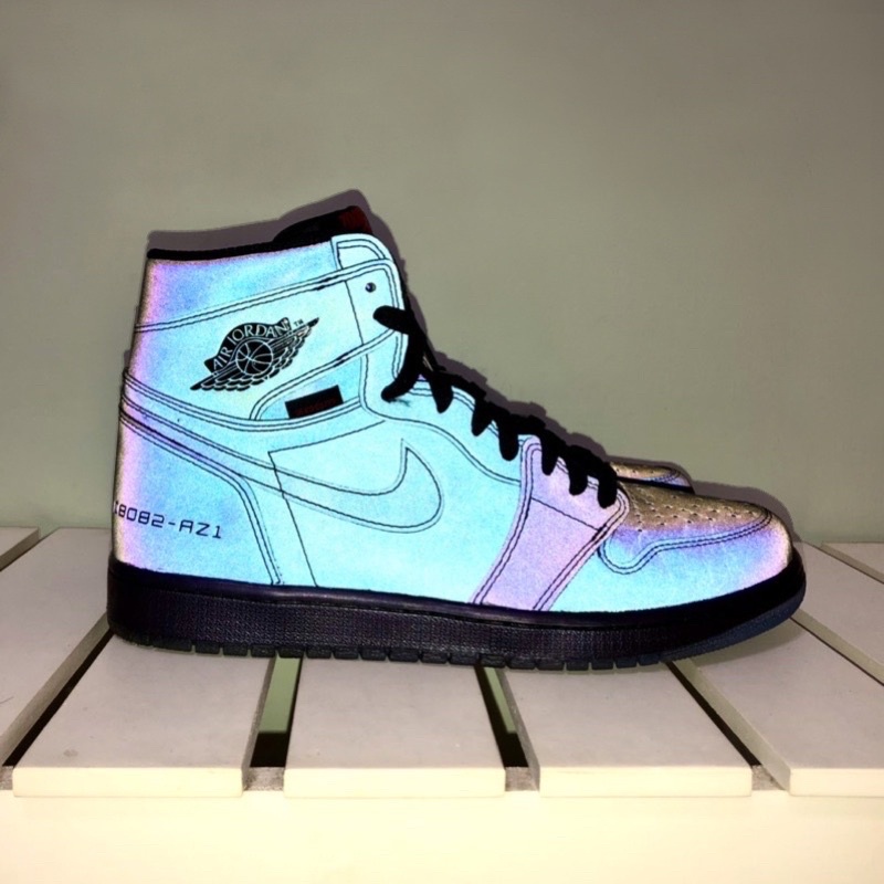 Nike Air Jordan 1 air zoom Fearless 一代 反光 | 蝦皮購物