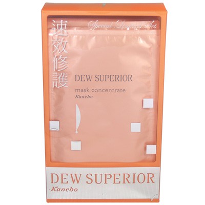 【百貨專櫃der】KANEBO佳麗寶 DEW SUPERIOR精純修護膜(27ml*6包)[含盒] | 蝦皮購物