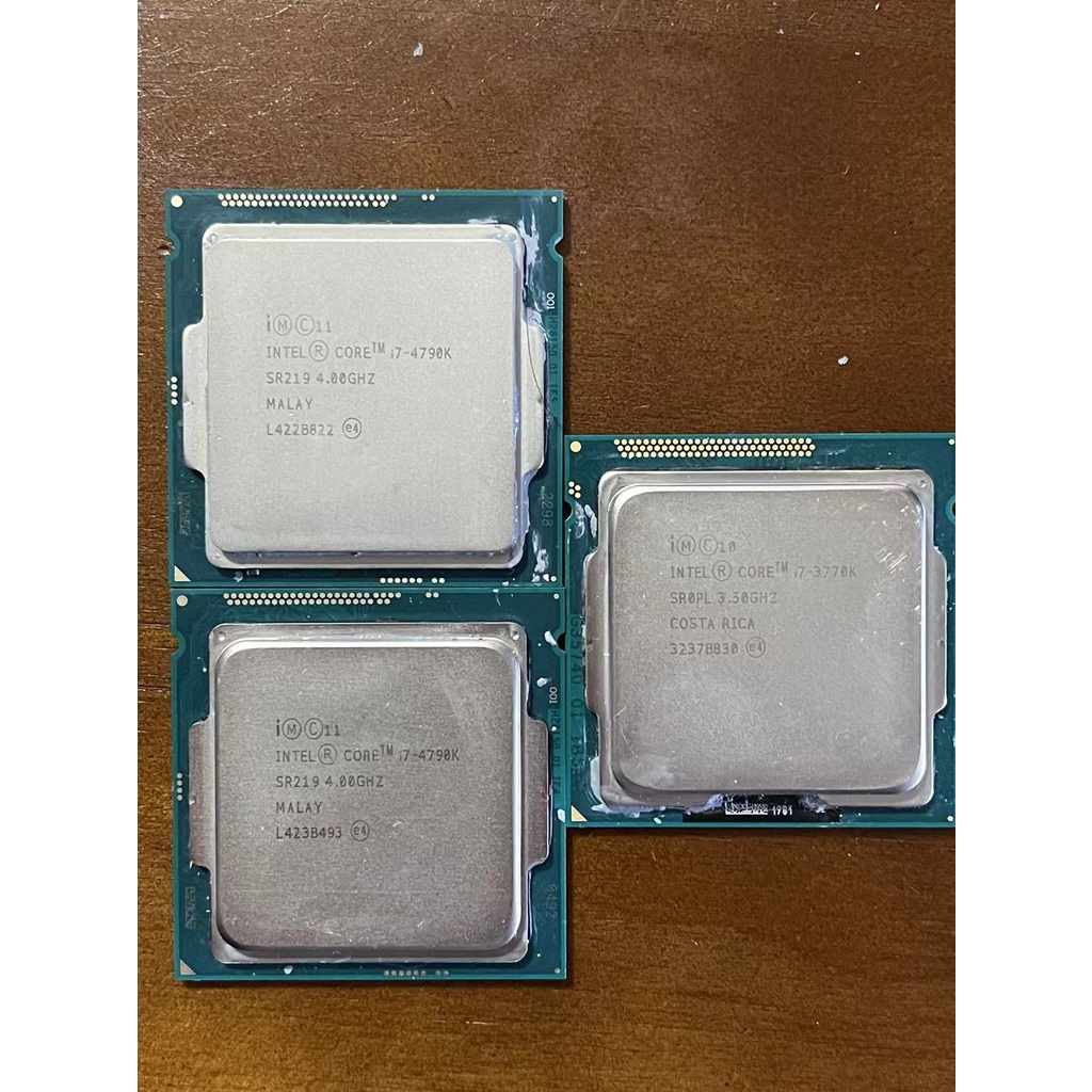 Intel i7 3770K i7-3770K 正式版 超頻 處理器 CPU 3代 頂級 強過 3770 2770 | 蝦皮購物
