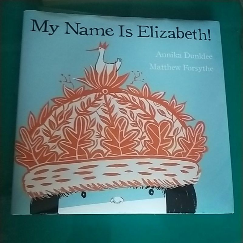 。好時光。My Name Is Elizabeth 英文繪本圖畫書 | 蝦皮購物