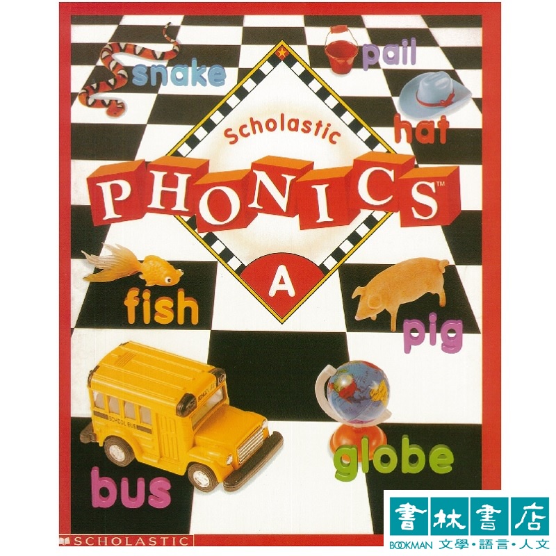 Scholastic Phonics: Level A Workbook & CD 暢銷全球兒童英文自然發音教材權威 | 蝦皮購物