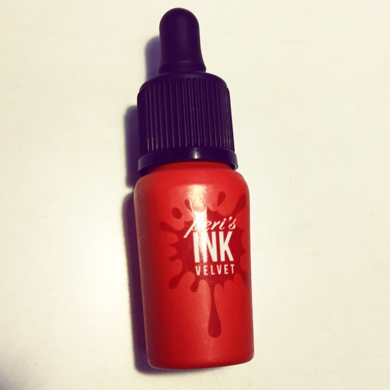 peripera ink #15 girlish red 唇釉 口紅 唇膏 二手 | 蝦皮購物