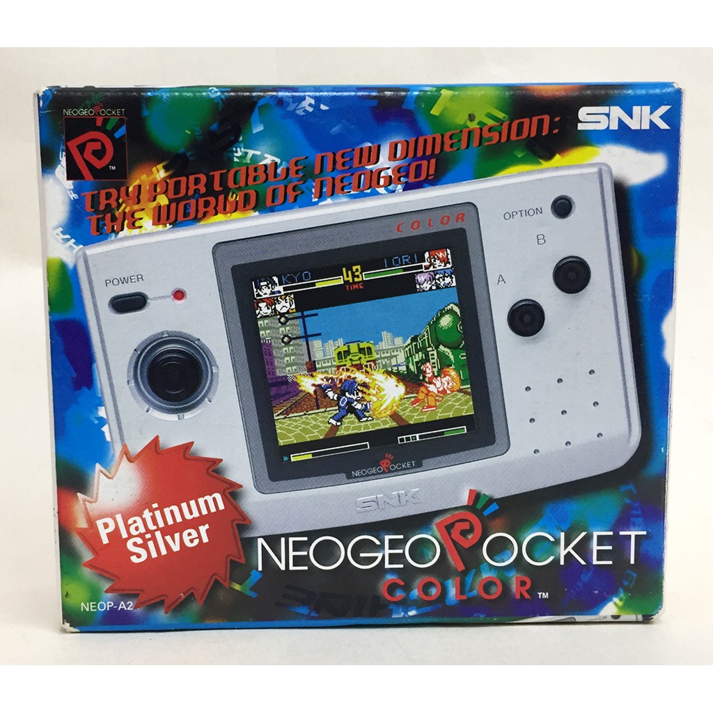 日版 SNK NGPC 銀主機 彩色版 二手 | 蝦皮購物