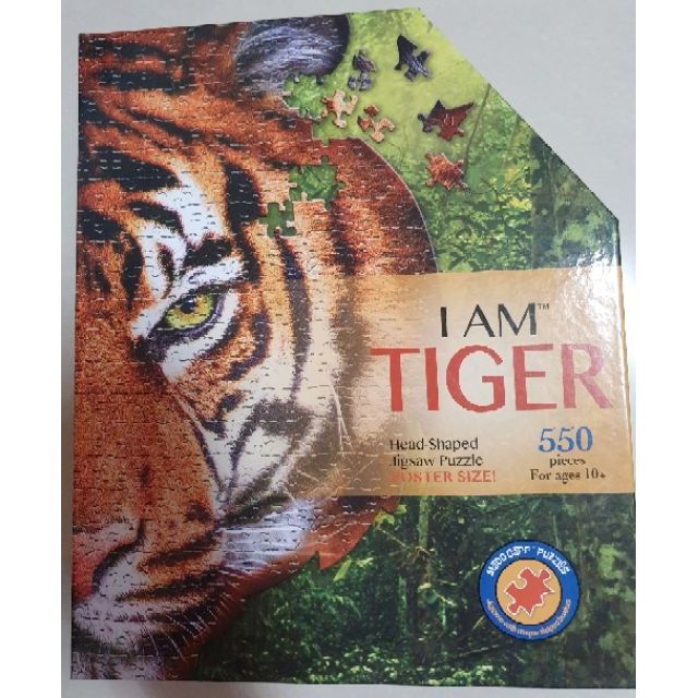 《全新》 550片 老虎 I am Tiger 美國 Mapp Capp | 蝦皮購物
