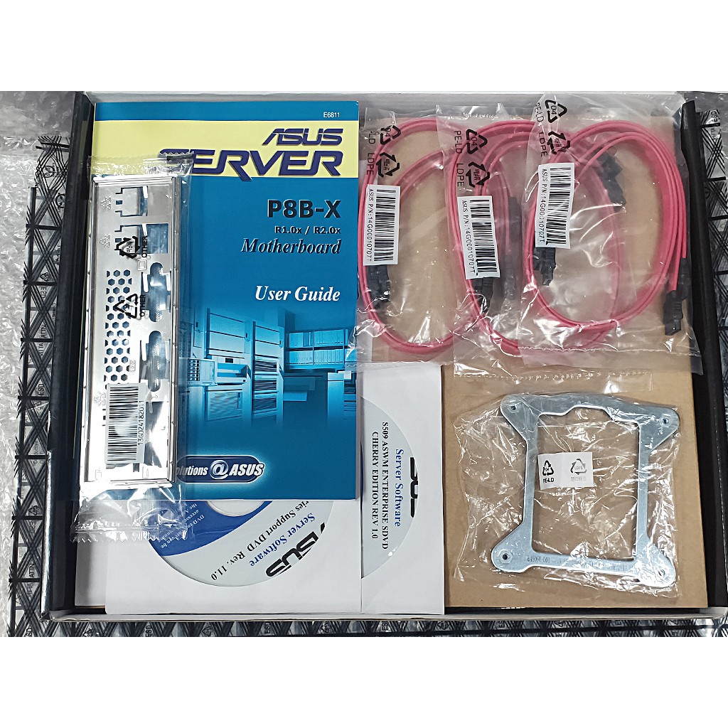 【附發票】未上機品 ASUS 華碩 P8B-X、P8B-X MR C202 DDR3 1155 伺服器主機板 一年保 | 蝦皮購物