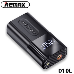 【現貨直出】REMAX D10L 充氣機 充氣泵 2000MAH 自帶照明燈 胎壓檢測 快速充氣 | 蝦皮購物