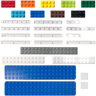 LEGO 52558 創意組裝文具尺(15-30公分) (附人偶)《熊樂家 高雄樂高專賣》文具 樂高周邊 | 蝦皮購物