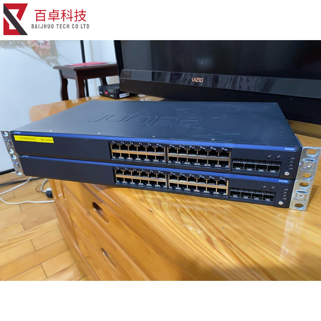 JUNIPER EX2200-24T Switch 交換器 | 蝦皮購物