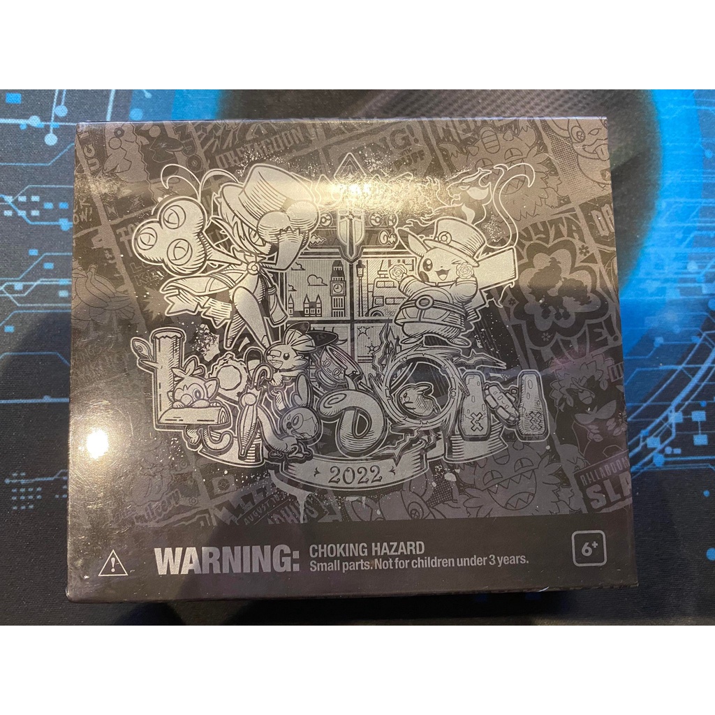 [ 雲玩家卡鋪 ] 中文版寶可夢 PTCG 2022寶可夢世界錦標賽 限定指示物組 金屬VSTAR版 樣式：黑白主視覺 | 蝦皮購物