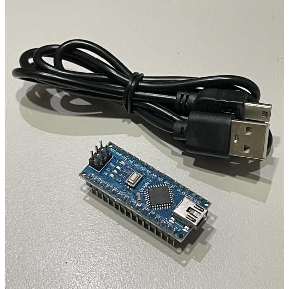 27 送USB線長1米 Arduino Nano V3.0 ATMEGA328 相容 高CP值 WIN10 CH340 | 蝦皮購物