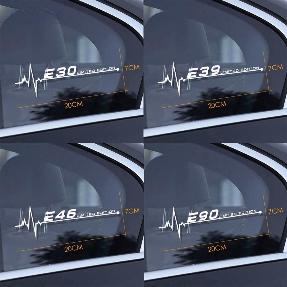 BMW寶馬 汽車側窗貼紙 汽車貼紙 適用於BMW E28 E30 E34 E36 E39 E46 E53 E60 E61 | 蝦皮購物