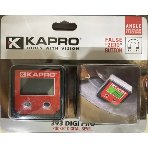 (含稅價)緯軒 KAPRO 393 電子坡度尺 附磁性 IP54防水 | 蝦皮購物