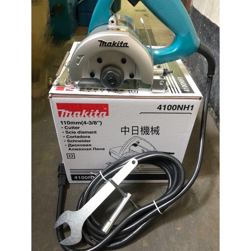 ☆中日機械☆MAKITA牧田 大理石切割機 4100NH1(無附鋸片) 現貨供應中 | 蝦皮購物