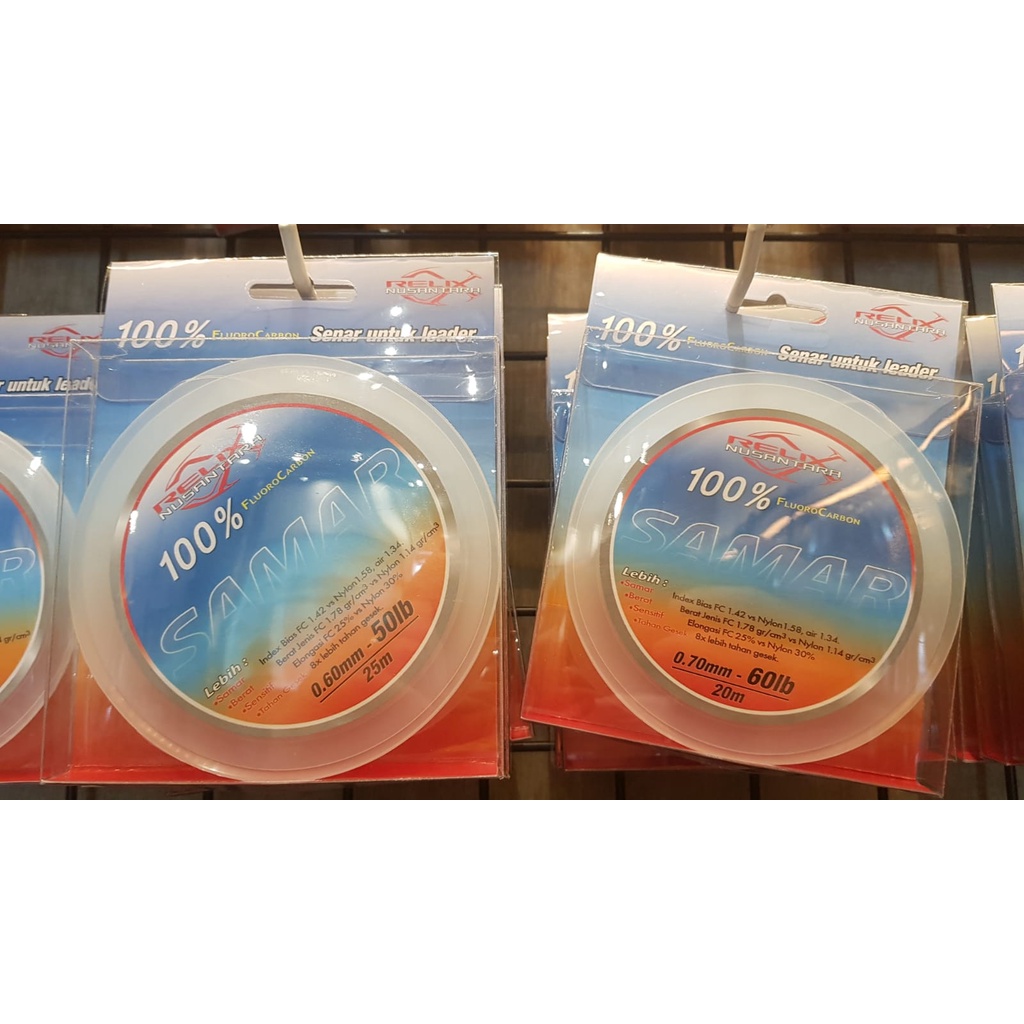 Relix NUSANTARA Samar Relic 釣魚繩 100 氟碳氟碳氟碳麵粉碳麵粉碳紗 | 蝦皮購物