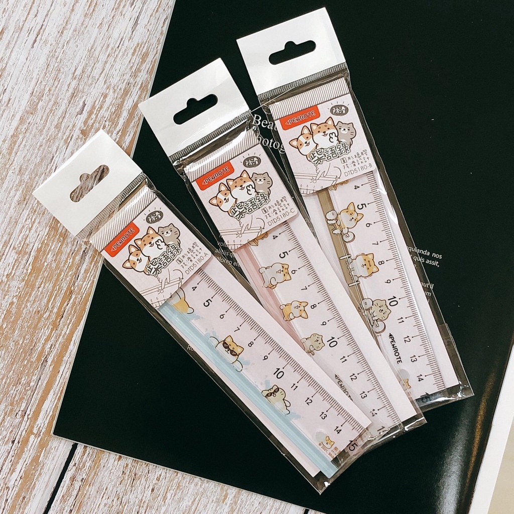 PENROTE 柴語錄 15CM防滑尺 直尺 尺 | 蝦皮購物